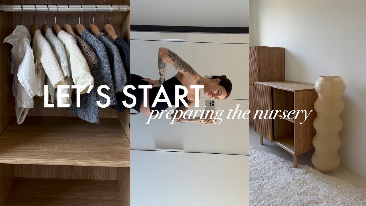 Home Diaries | Let's start preparing the nursery - YouTube