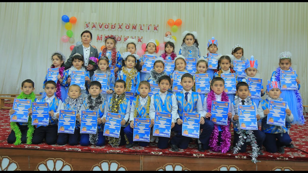 5-SON MAKTABINING ALIFBE BAYRAMI 2023-YIL SAVODXONLIK MUBORAK - YouTube