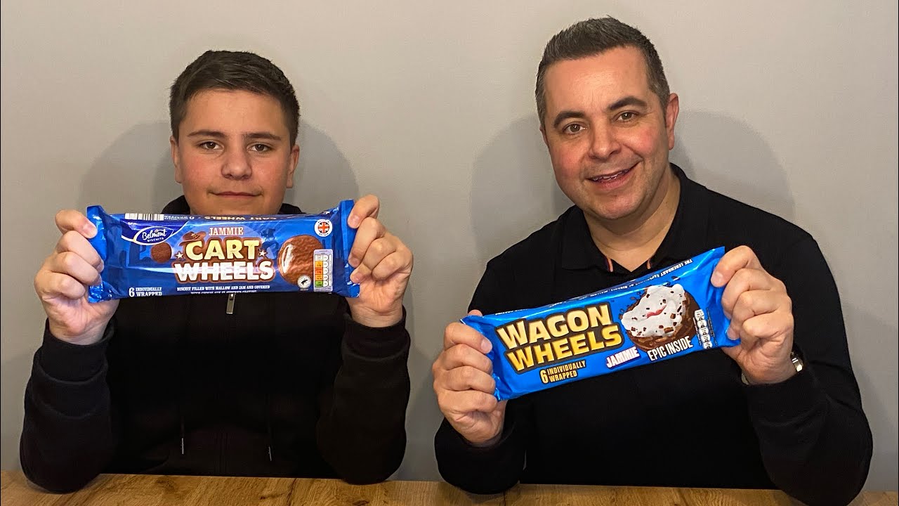 What the fake make: Episode 34 Wagon wheels vs Aldi jammie cart wheels - YouTube