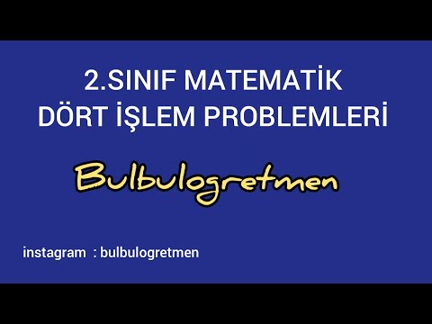 2.sınıf matematik karışık problemler #Bulbulogretmen #matematik #problemler