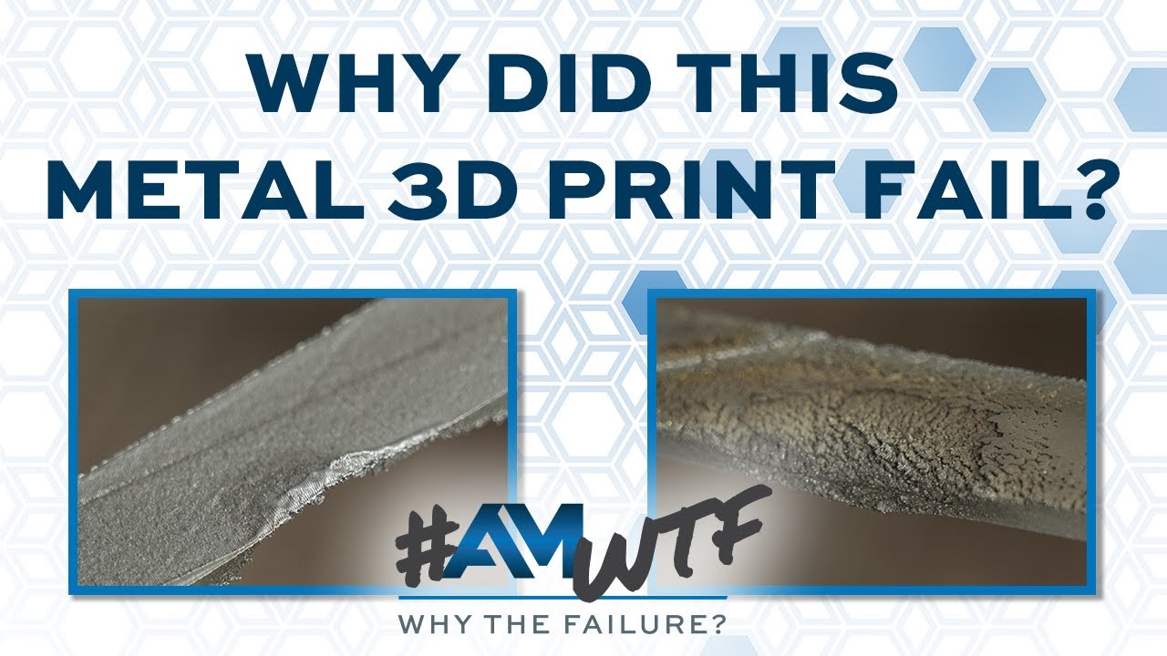 Metal 3D Printed Part Should Have Been Flat, Has a Bubble | Why The ...
