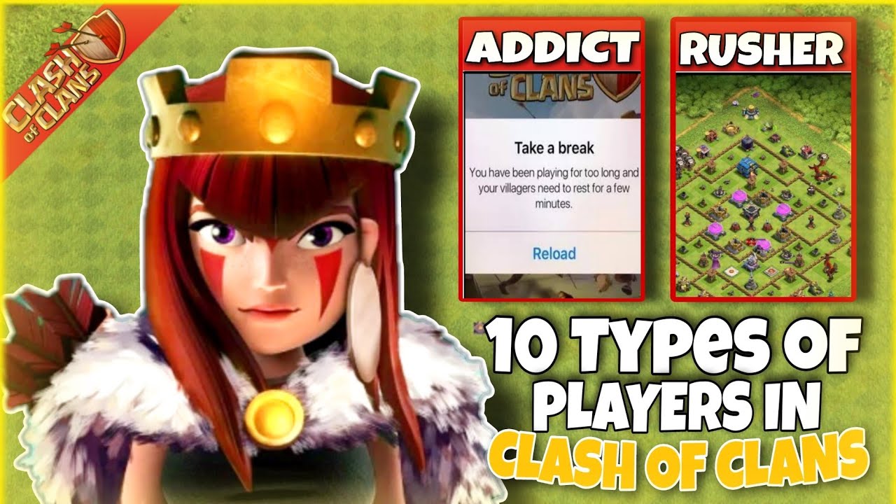 Top 10 Types of Players in Clash Of Clans. (Part 1) - YouTube