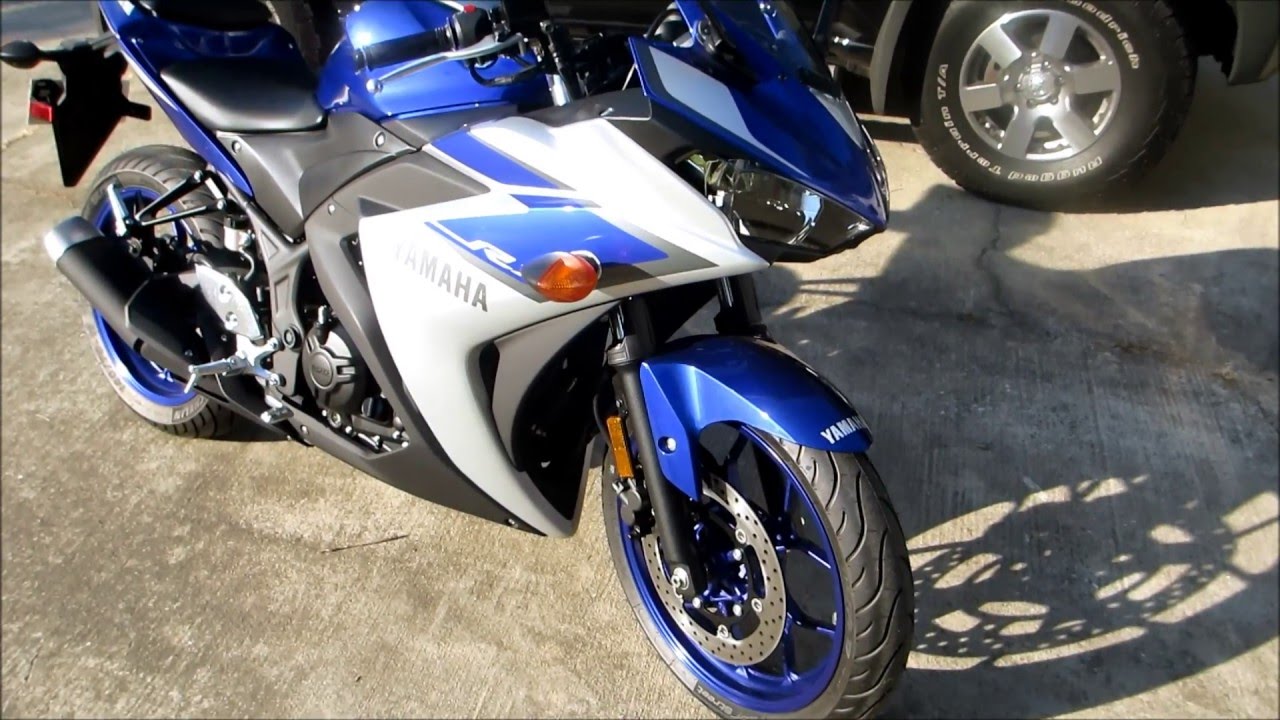 My new 2015 Yamaha YZF-R3 :) - YouTube