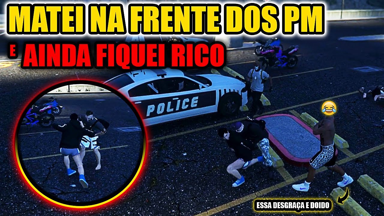 COMO FICAR RICO NO GTA RP - FUI PRESO NO GTA RP E AINDA FIQUEI RICO 🤣🤣 ...