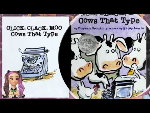 Bedtime Story / Children's Book -- "Click Clack Moo Cows That Type" by ...