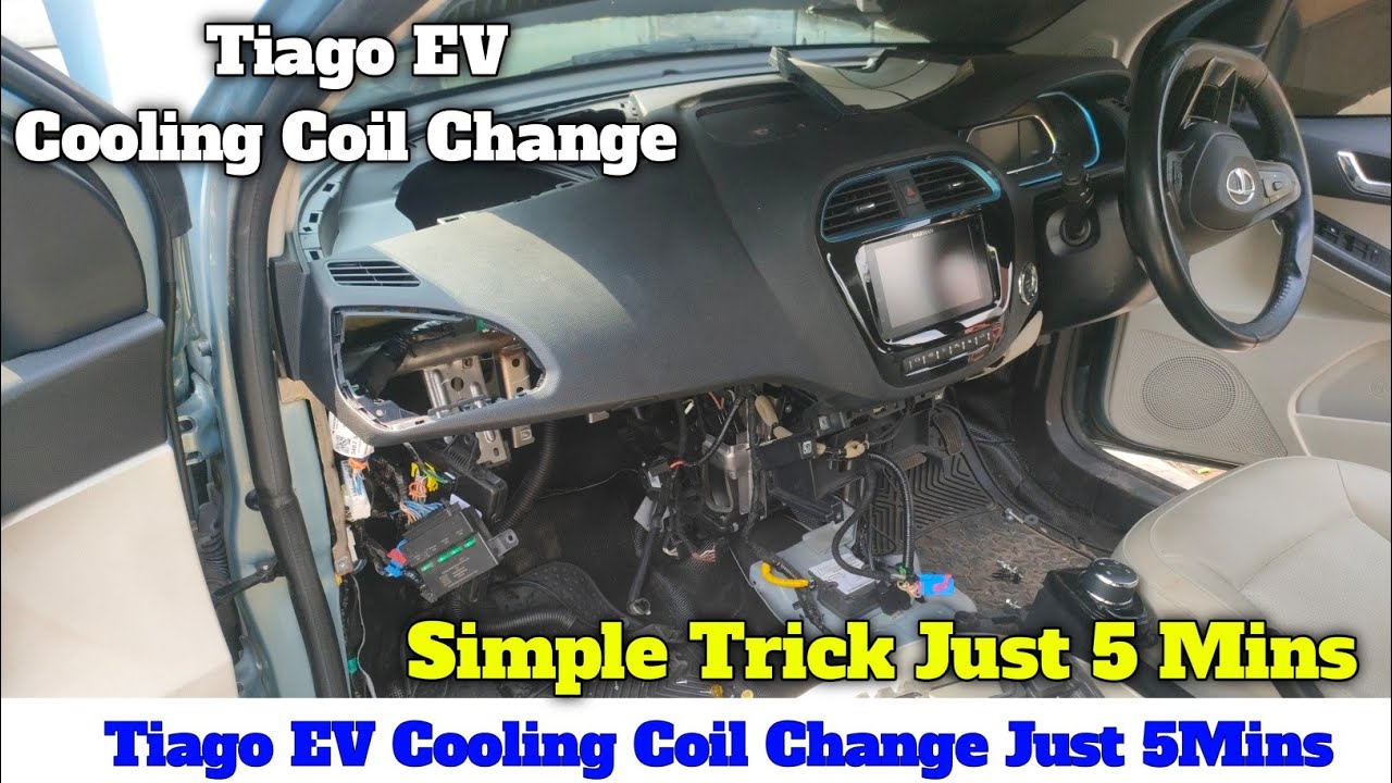Tiago EV Cooling Coil Change | Simple Trick Just 5 Mins - YouTube