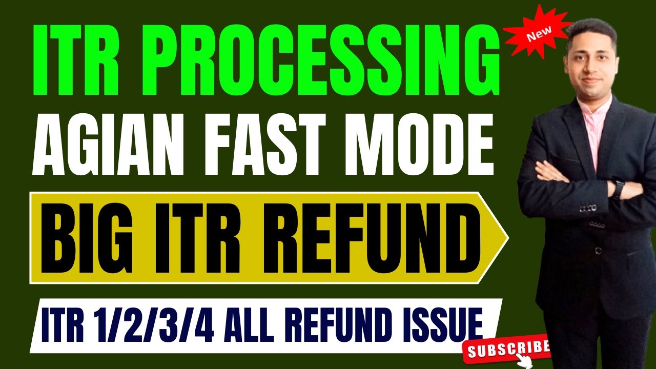 Refund not received itr 1 itr 2 itR 3 itR 4 Good news June-July Processing started ITR not ...