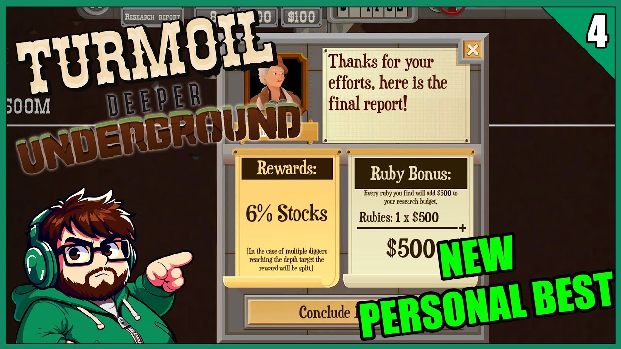 Drilling Down 500 Meters! | Turmoil Deeper Underground Ep4 - YouTube