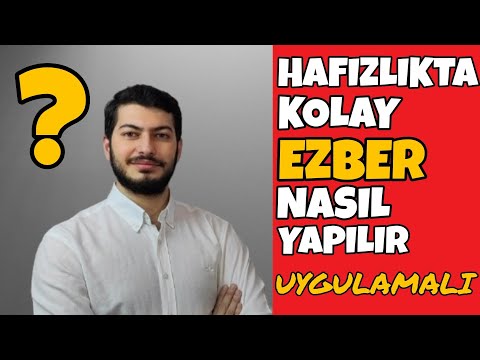 Ezber Nasıl Yapılır? - Böl, Parçala ve Birleştir Tekniği Nedir? | Hafızlık