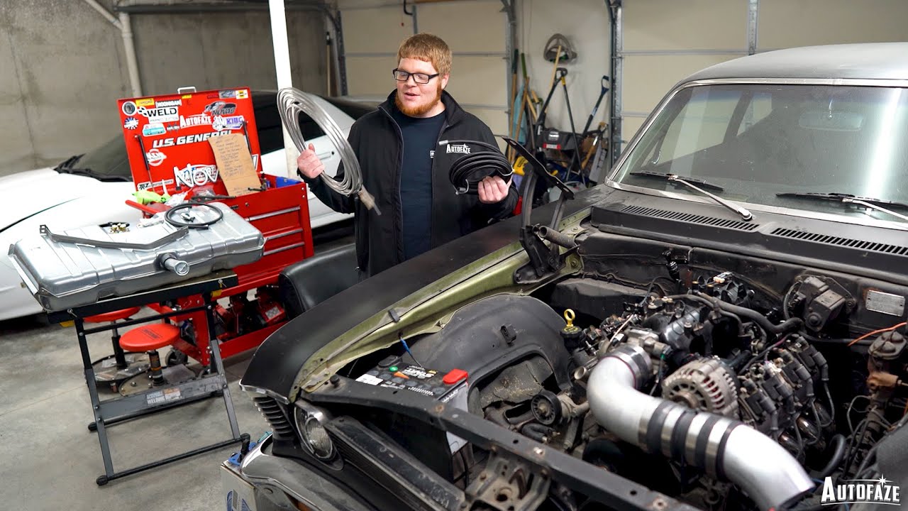LS Swap Fuel System for the NOVA is DONE! - YouTube