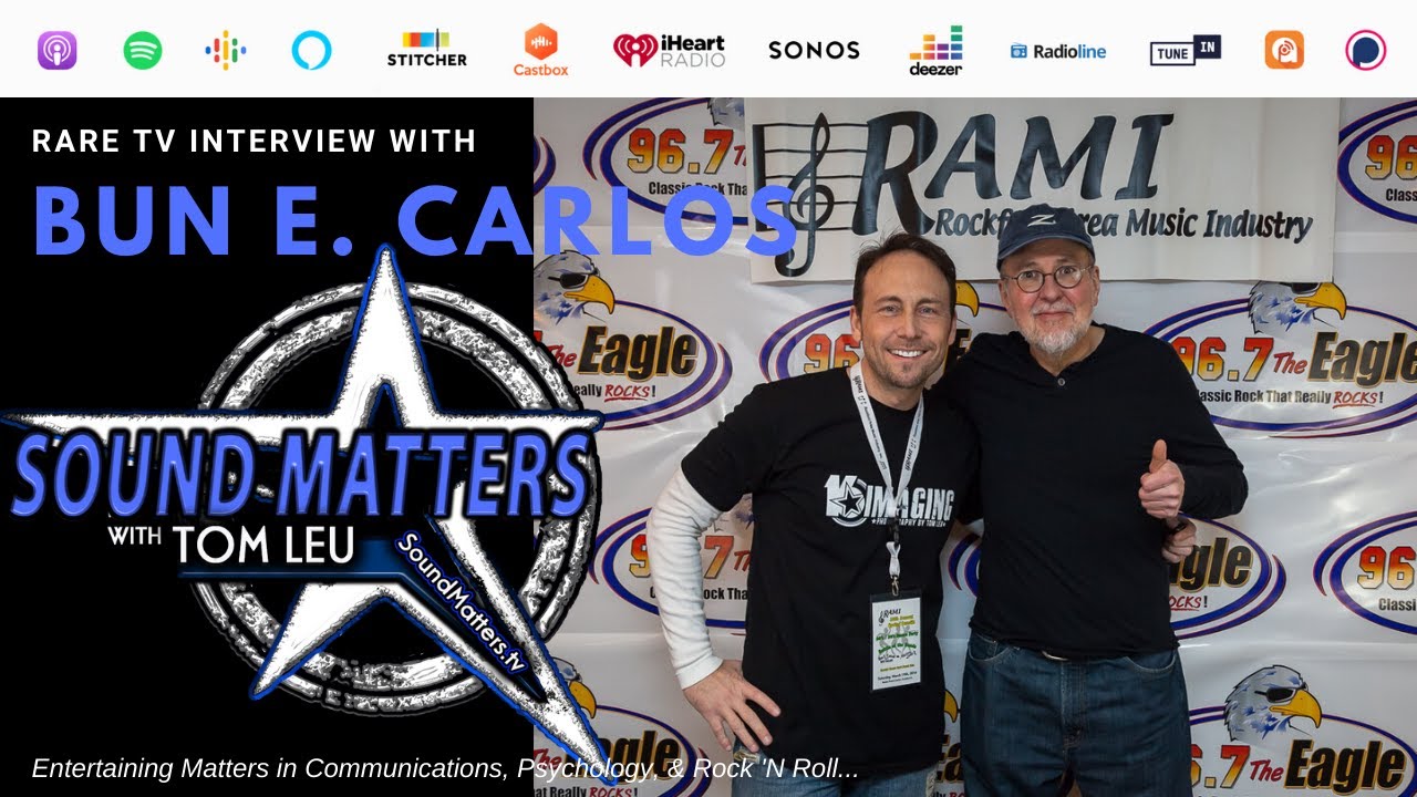 Cheap Trick's Bun E. Carlos interview with Tom Leu - YouTube