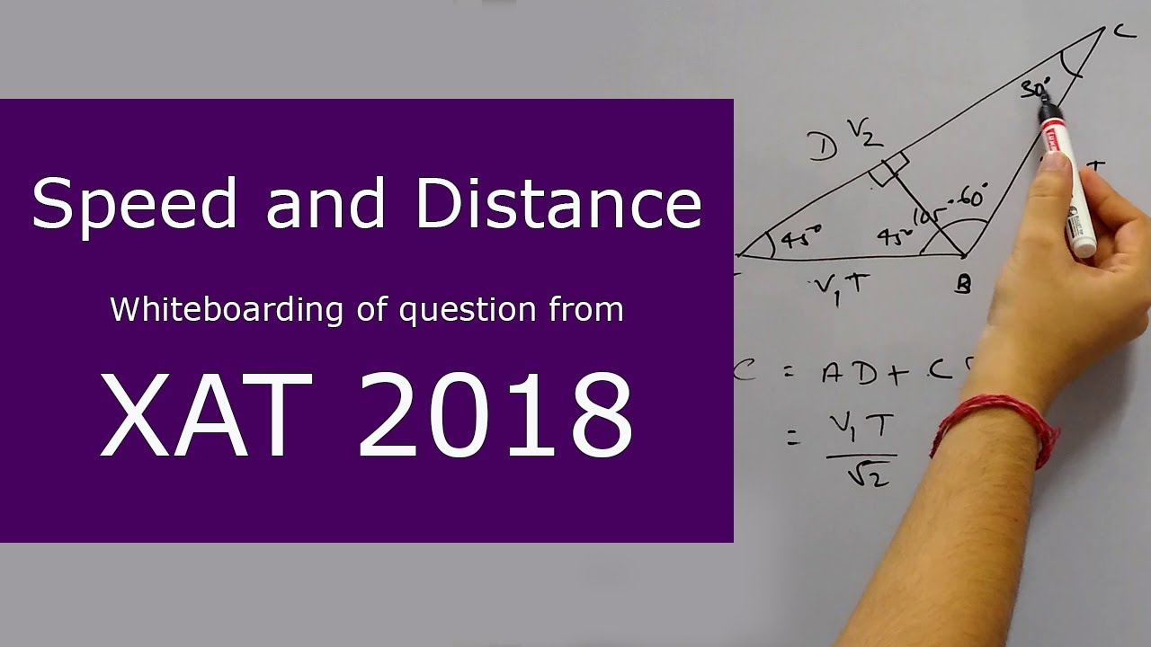 [From XAT 2018] A girl travels along a straight line, from point A to B ...