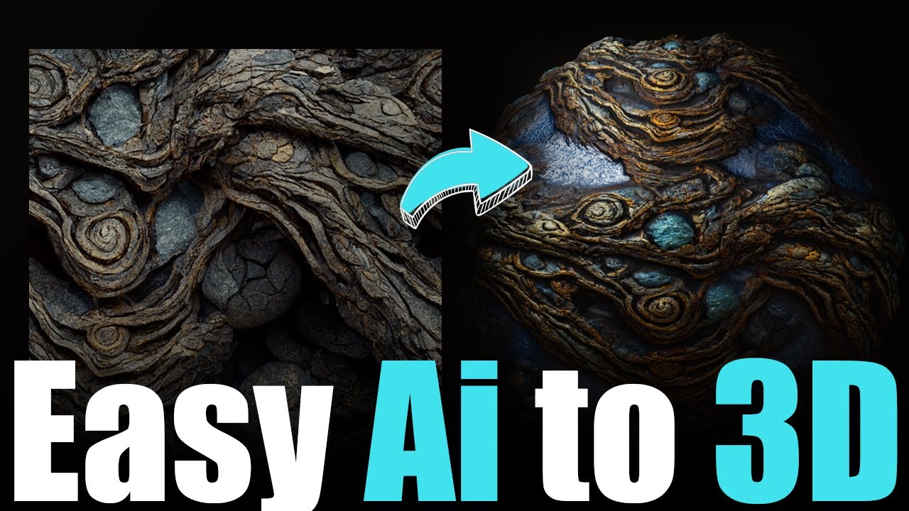 AI Image to 3D Tileable Material in 4 Minutes - YouTube