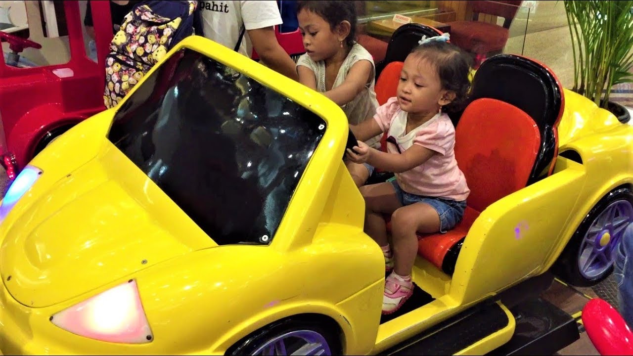 Ride on Cars Indoor Play Area Kids Fun Playing Toys - YouTube