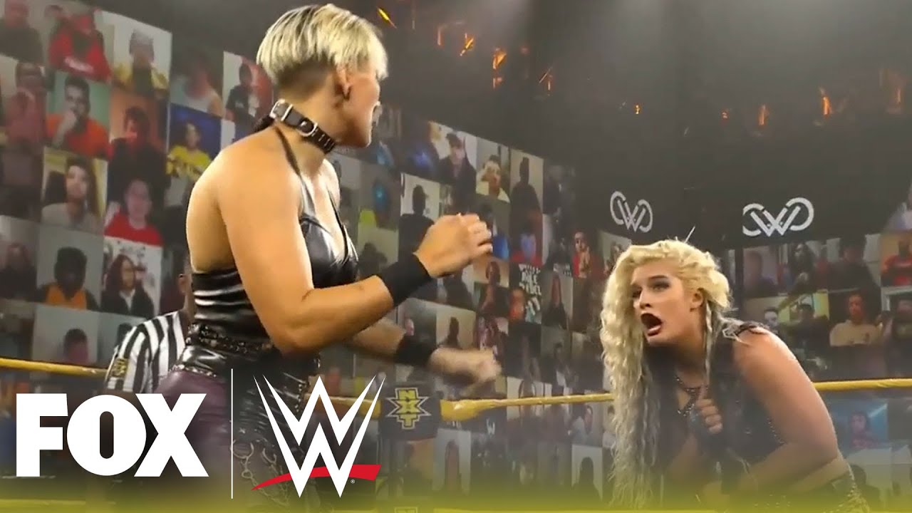 Rhea Ripley battles rival Toni Storm | NXT | WWE ON FOX - YouTube