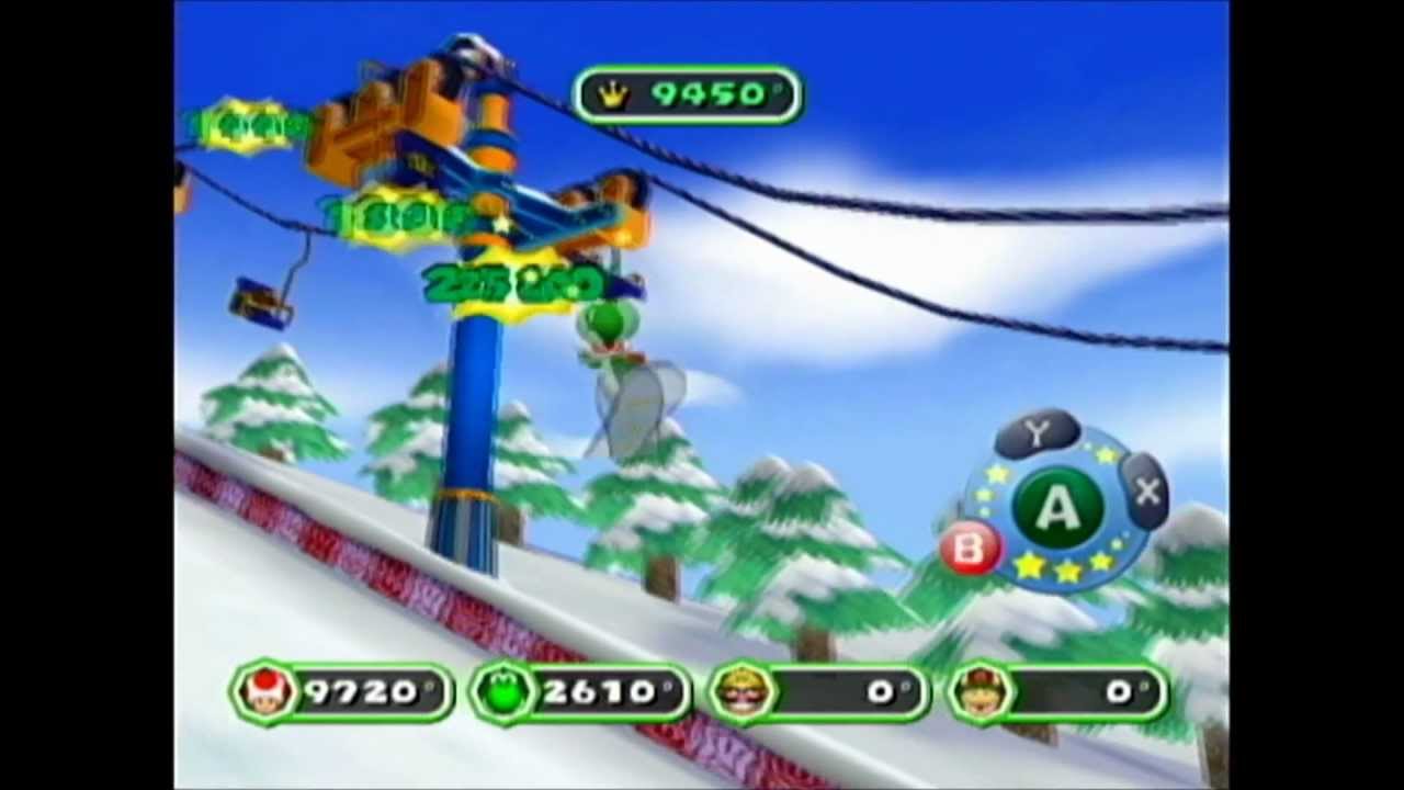 Mario Party 6 - Snow Whirled 9720 High Score - YouTube