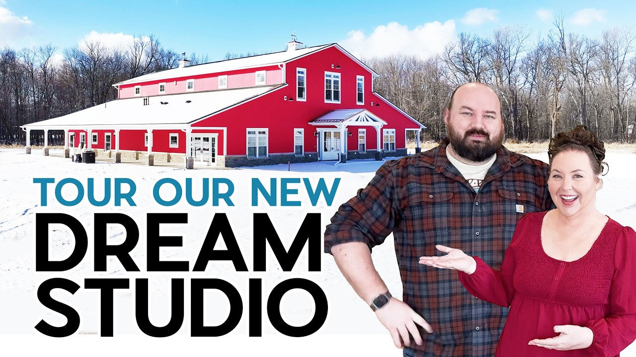 Tour Our DREAM Studio: The Making of Our Next Big Project! - YouTube