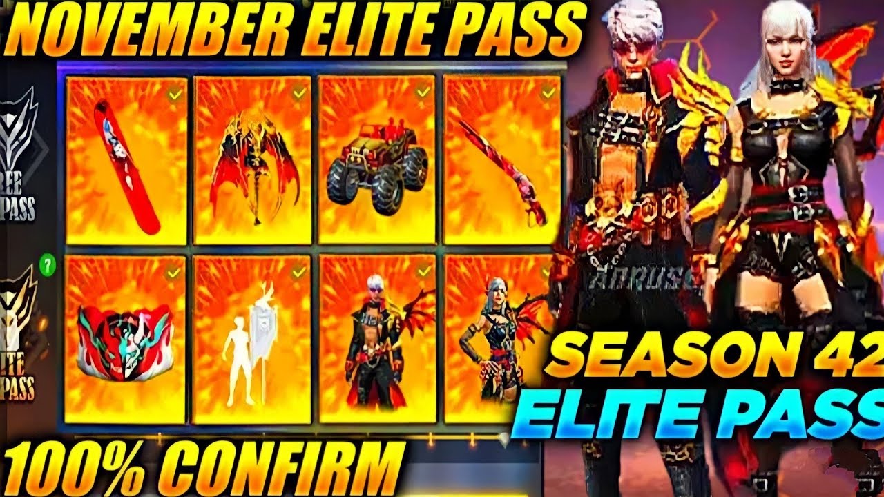 FREE FIRE NEW EITE PASS SEASON 41 - YouTube