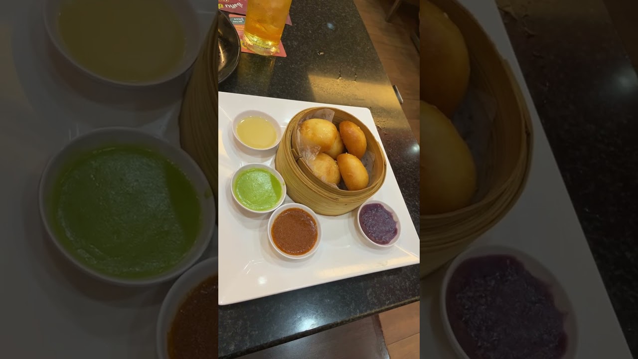 หมั่นโถวมินิ พร้อมดิปสี่สหาย Bun - YouTube