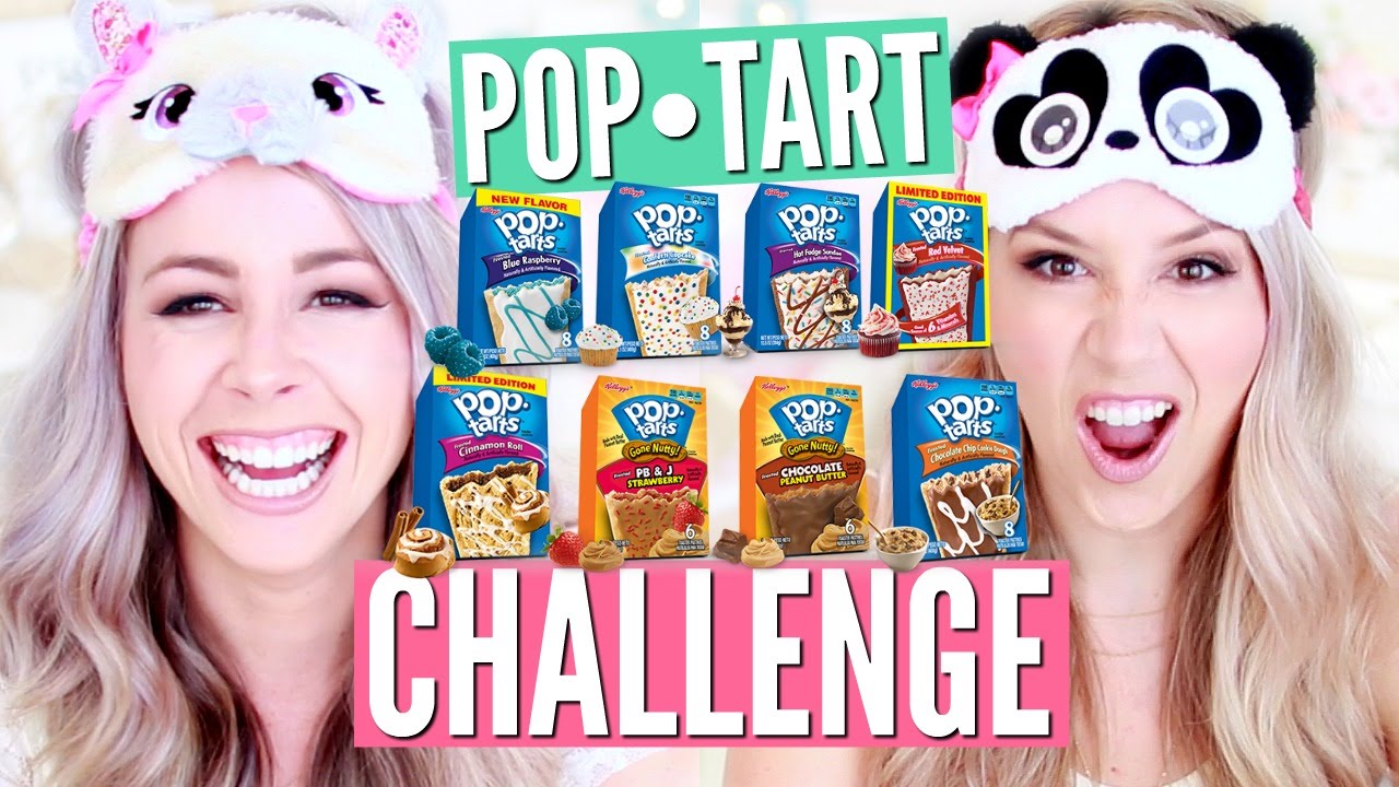 POP•TART CHALLENGE - 13 FLAVOR TASTE TEST - YouTube