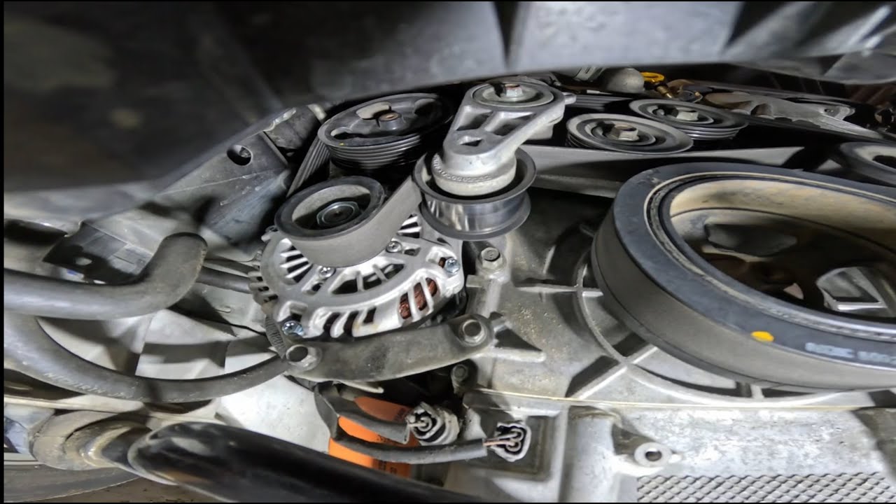 How To Replace The Alternator | 2014-2015 Infinity Q50 3.7L [Part ...