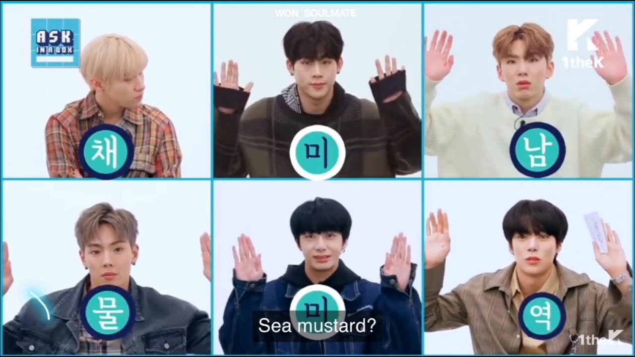 HYUNGWON &MONSTAX DOING THE SEA MUSTARD DANCE COMPILATION - YouTube