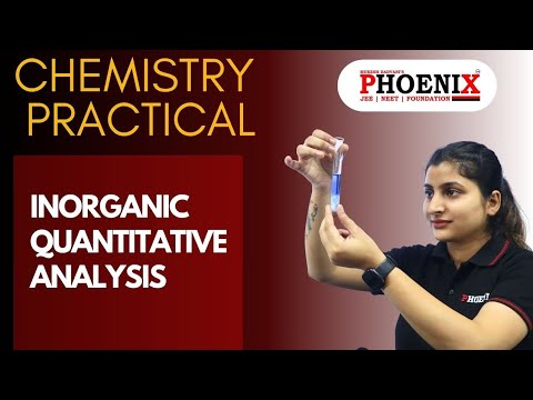 CHEMISTRY PRACTICAL || INORGANIC QUANTITATIVE ANALYSIS || MUST WATCH ...