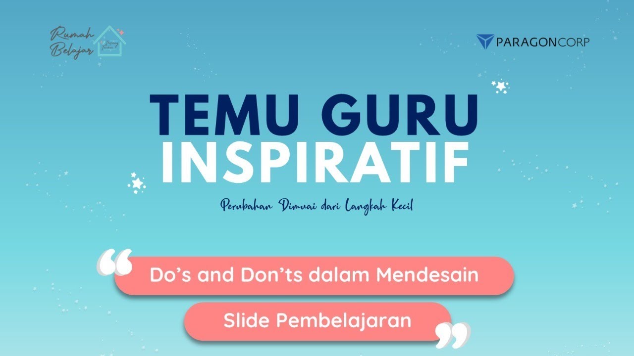 Temu Guru Inspiratif - YouTube