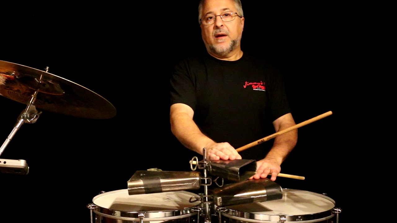 Timbale Rhythms #1 page 103 Son/Mambo Grooves - YouTube