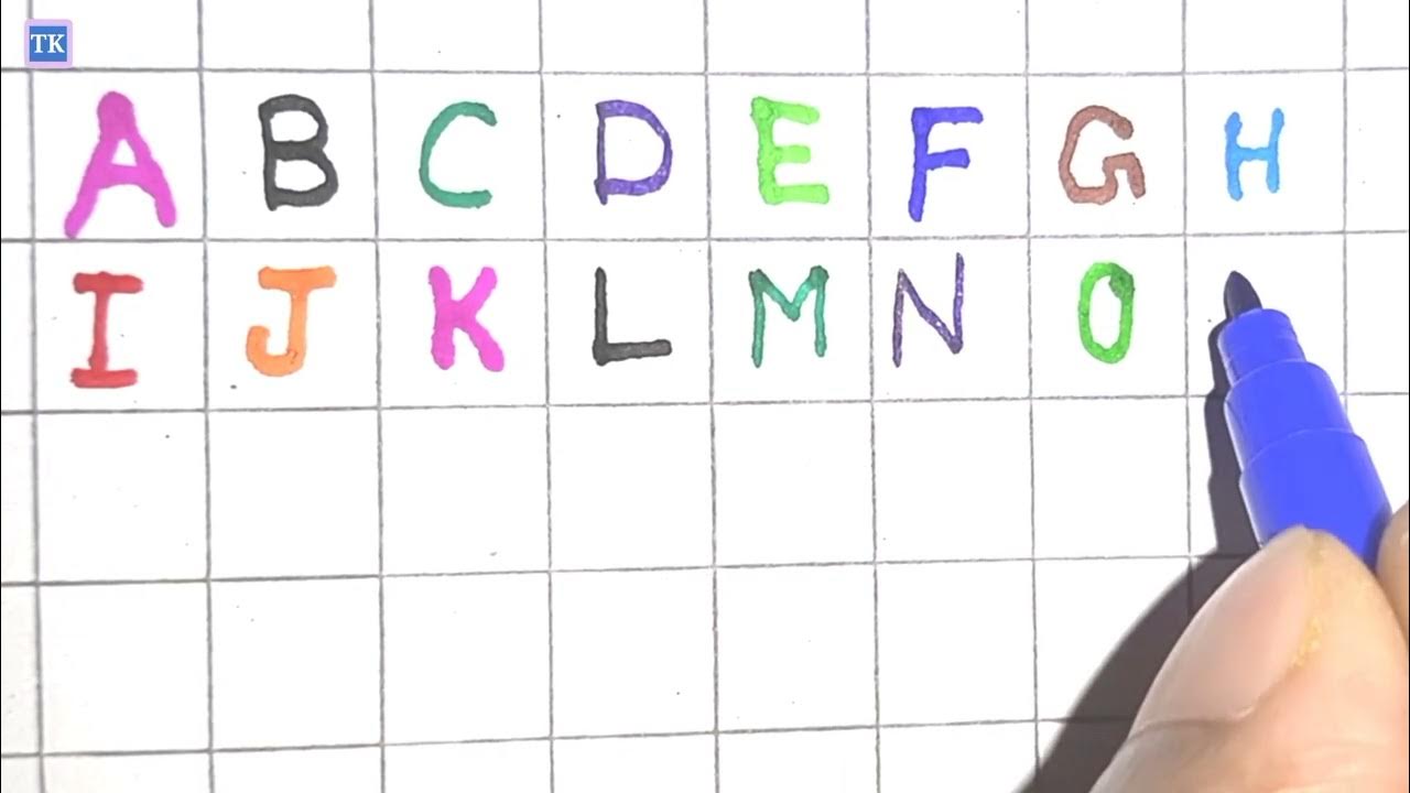 abc writing for children | abc likhna sikhiye | how to write the ...