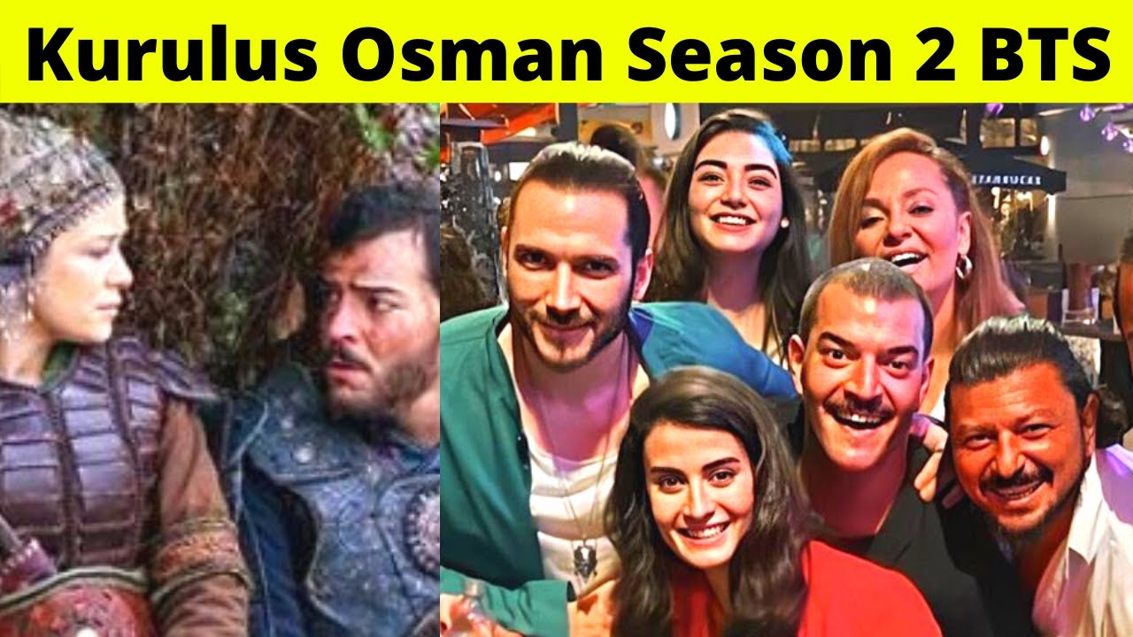 Kurulus Osman Cast | Behind the Scene and Backstage Fun | Shooting of ...