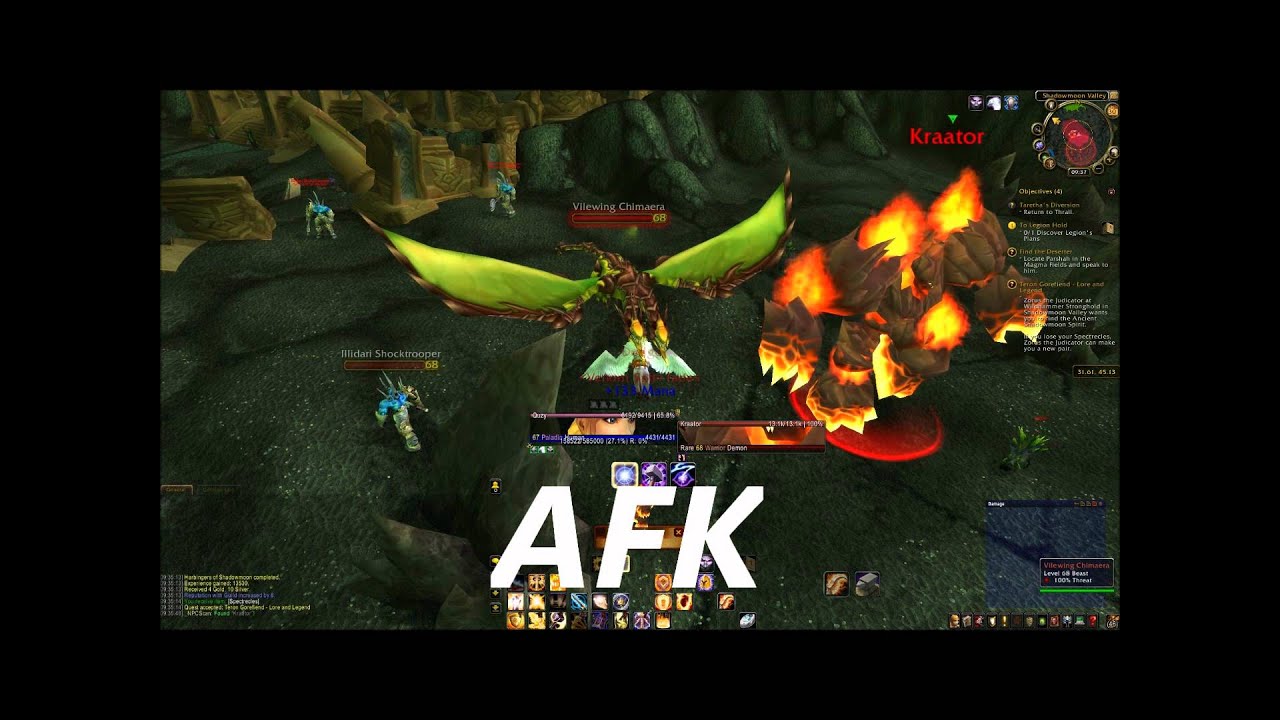 WoW - NPCscan finds Kraator - YouTube