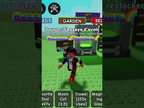 Un bébé raccoon😂🤣 #roblox #shorts