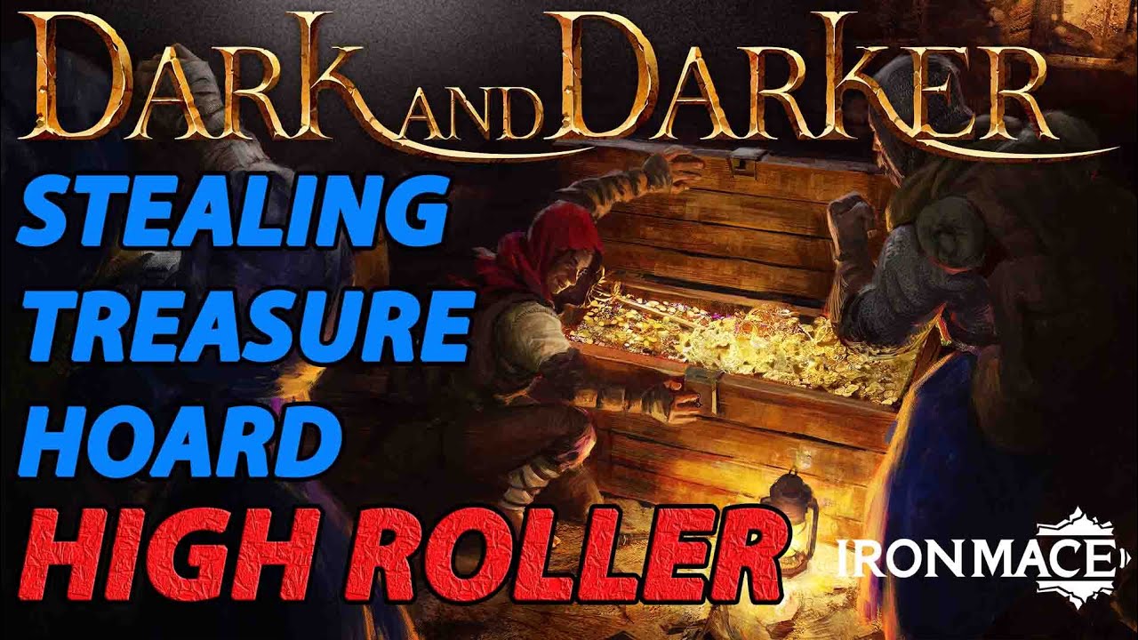 How to Steal Treasure Hoard Loot Dark and Darker High Roller - YouTube