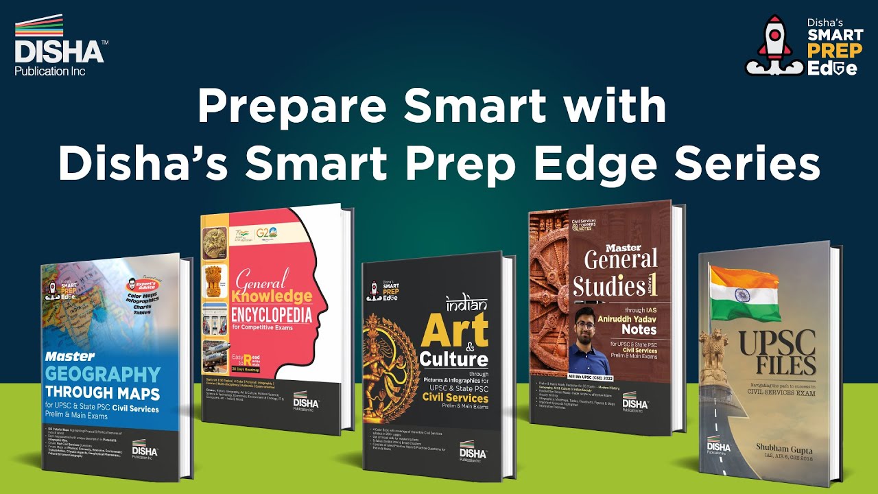Prepare SMART with Disha’s Smart Prep Edge Series - YouTube