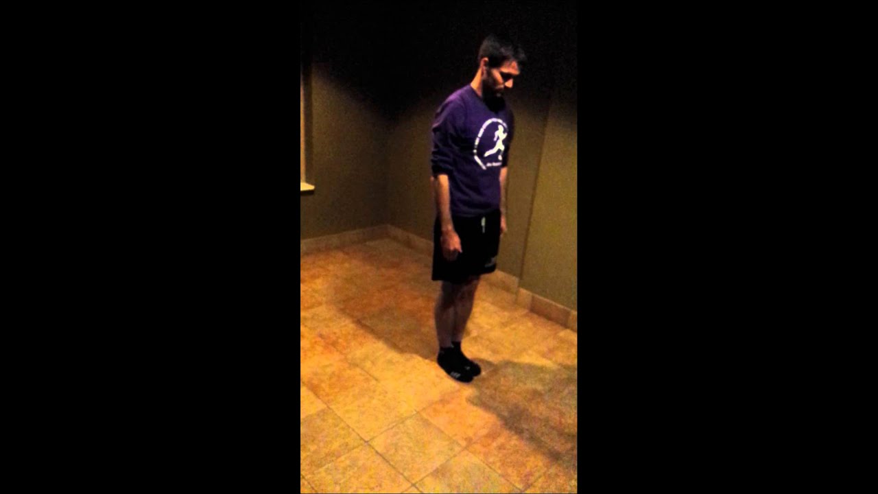 Single-Leg Forward Bend - YouTube