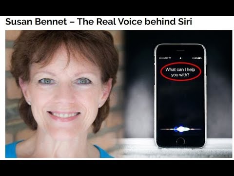 Susan Bennet – The Real Voice behind Siri - YouTube