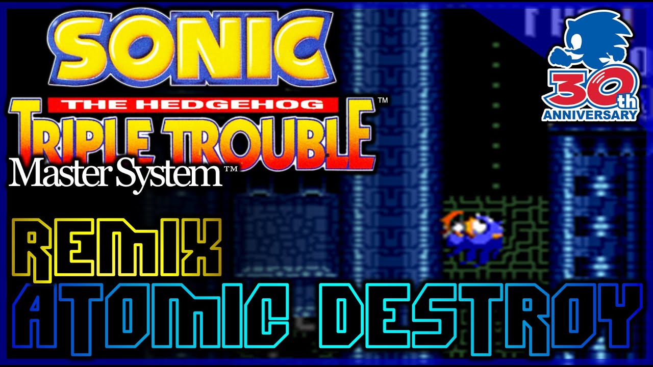 Atomic Destroyer Zone - Sonic Triple Trouble - 30th Anniversary - YouTube