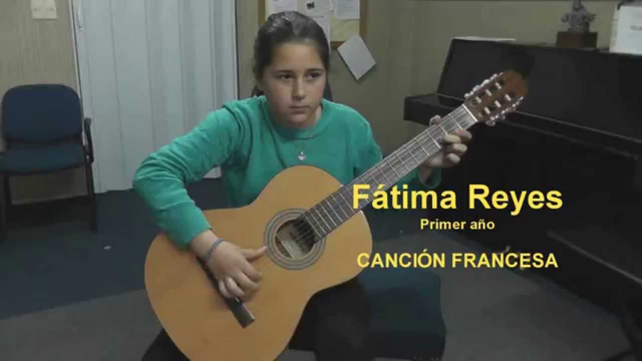 Fátima Reyes - Canción Francesa (guitarra) - YouTube