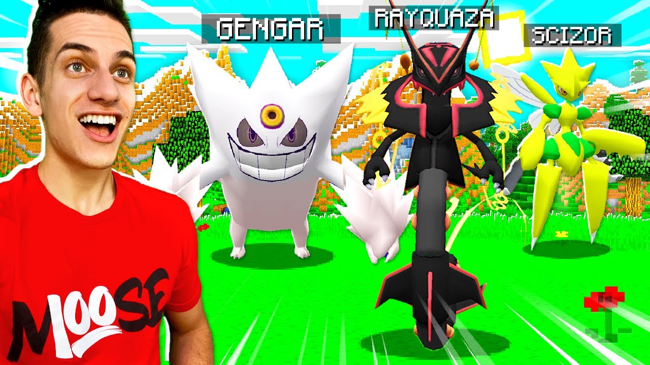CATCHING ONLY MEGA POKEMON in MINECRAFT! - YouTube