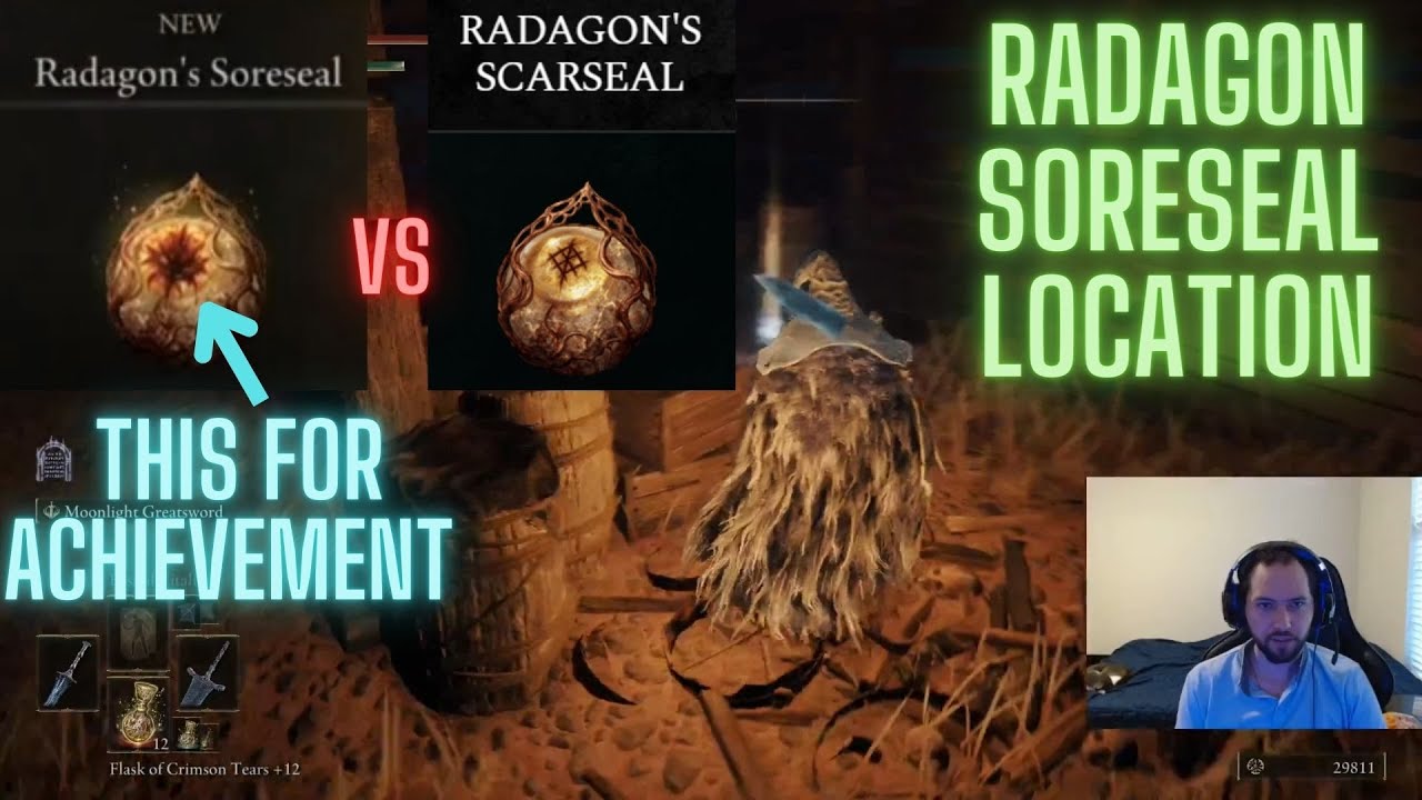 All Legendary Talisman Achievement Issue - Radagon Soreseal | Elden ...