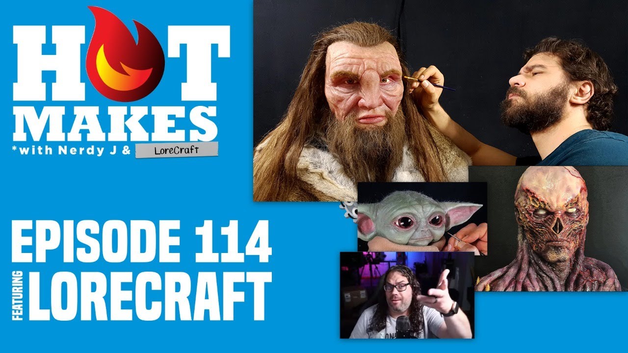 HotMakes Episode 114 -w/ LoreCraft! Mindblowing FX Sculptures & more! - YouTube
