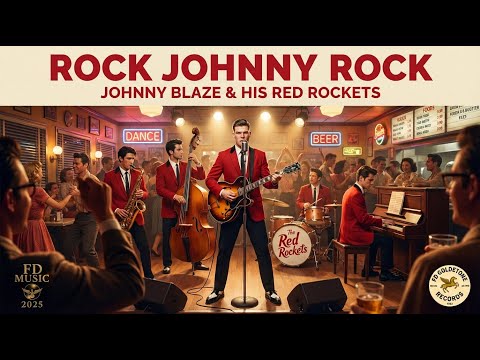 Johnny Blaze & His Red Rockets – Rock Johnny, Rock        #RockJohnnyRock #RedRockets