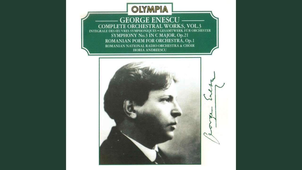 Romanian Poem for Orchestra, Op. 1 - YouTube