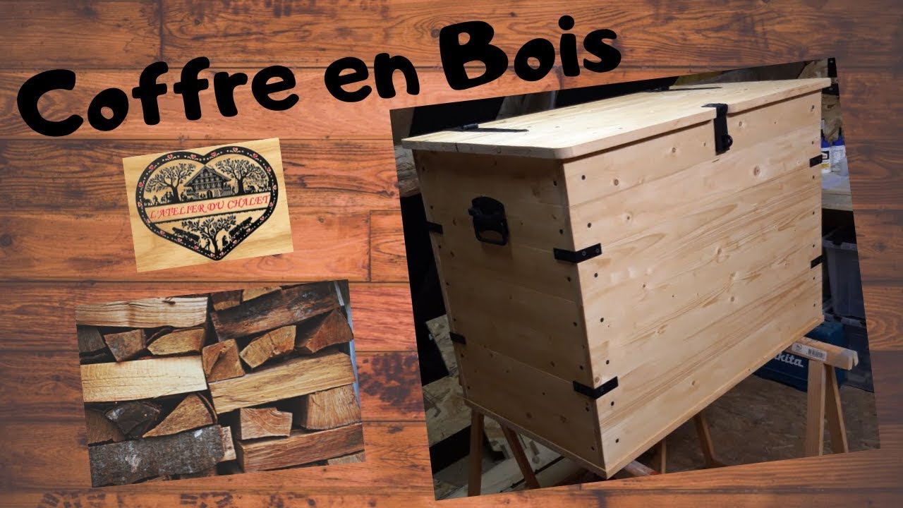 Coffre en bois DIY / Chest Wood DIY - YouTube