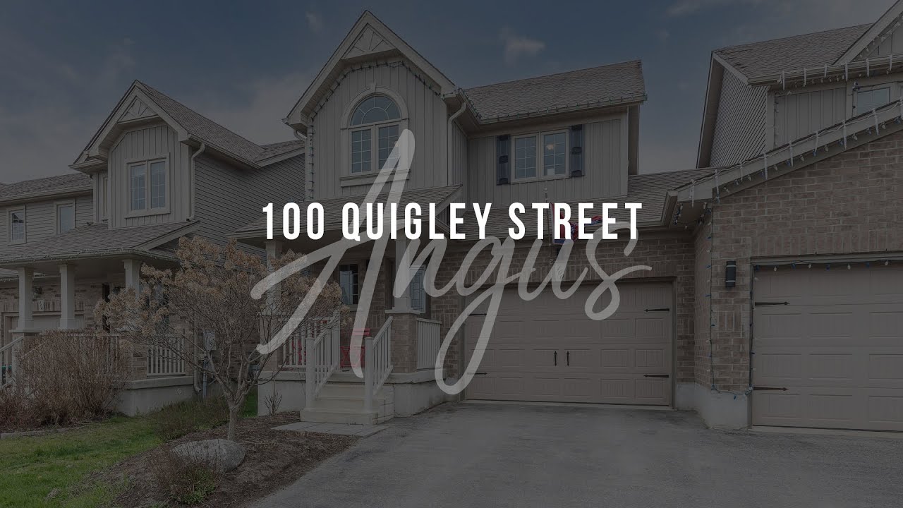 100 QUIGLEY ST, ANGUS (ESSA) | Team Beauchesne - YouTube