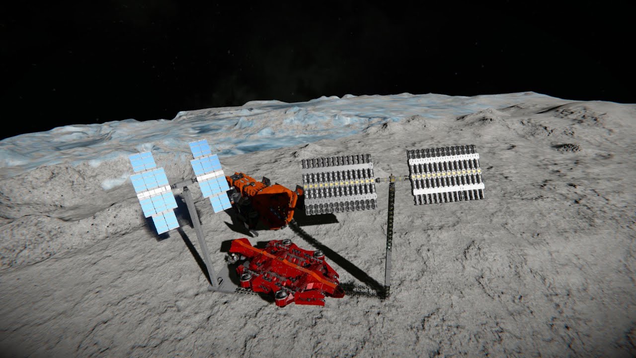 Oxygen Farming Made Easy Ep 33 Space Engineers - YouTube