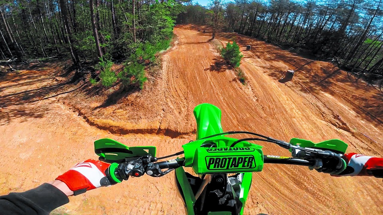 First Motocross Jumps with NO Throttle - YouTube