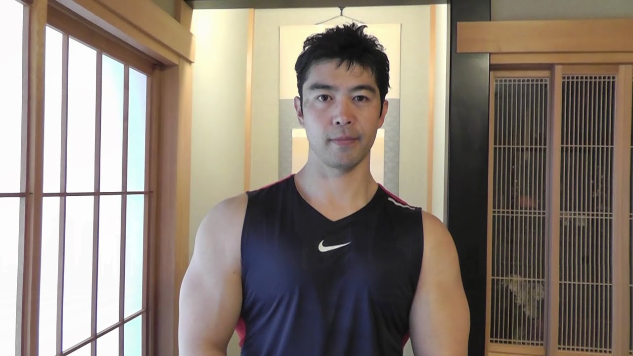 【10-minute Home Workout 4】Chest & Abs (Japanese Home Workout!) - YouTube