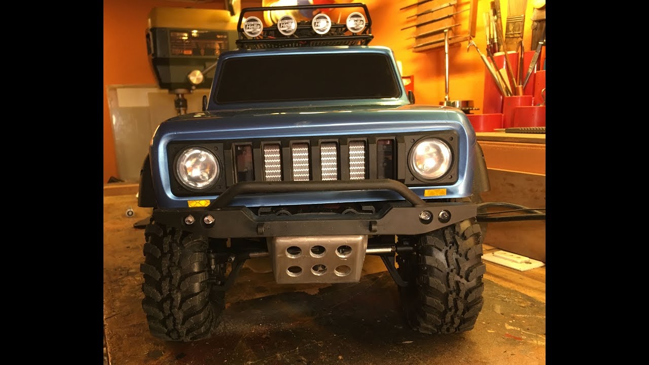 Redcat gen 8 Scout II, WE GOT THE WINCH!!! Upgrade part 3 and 4 - YouTube